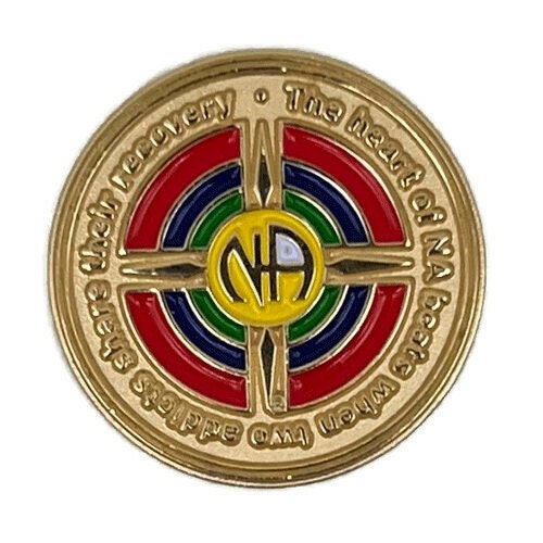 Narcotics Anonymous "Sponsorship" Medallion – Recovery Bling